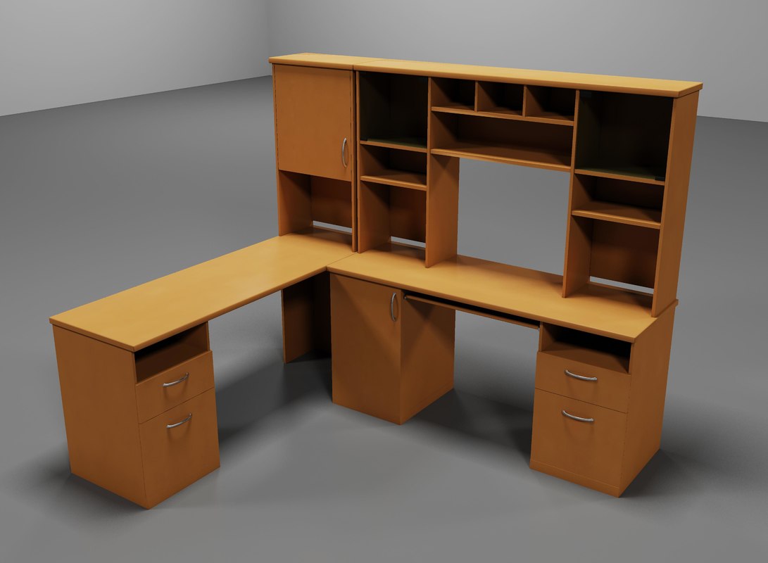 office desk 3d model