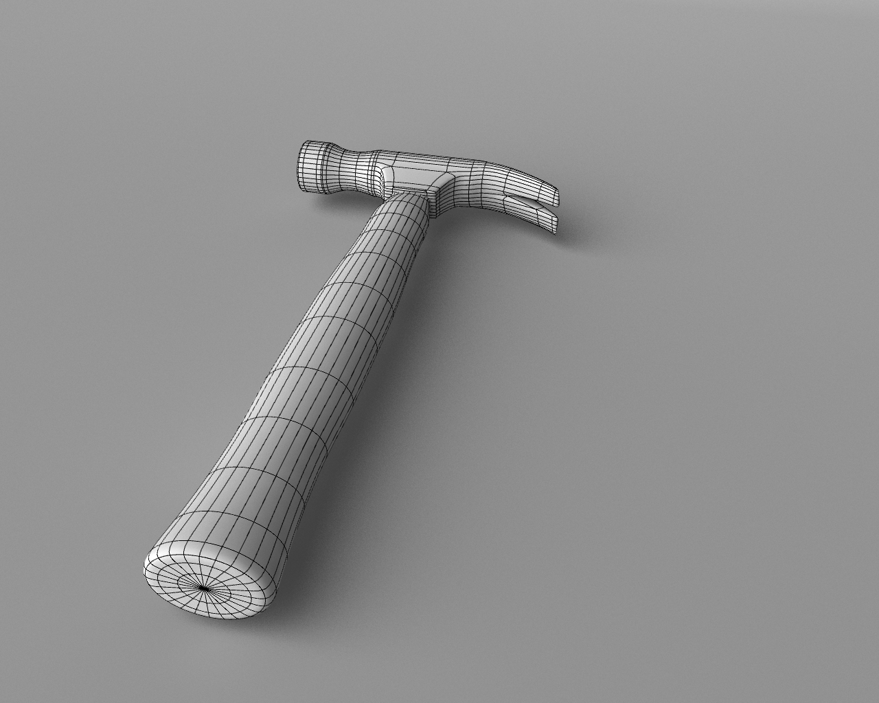 free claw hammer 3d model
