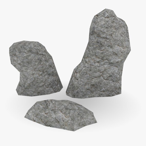 japan stone 3d max