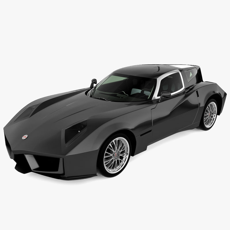 3d supercar spada codatronca model