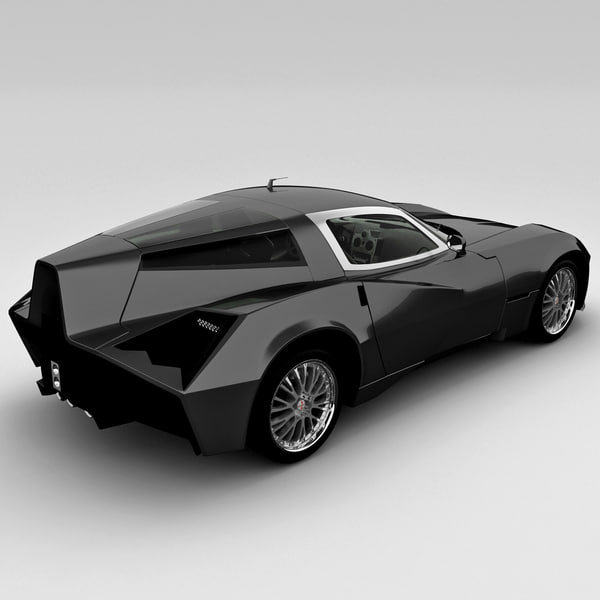 3d supercar spada codatronca model