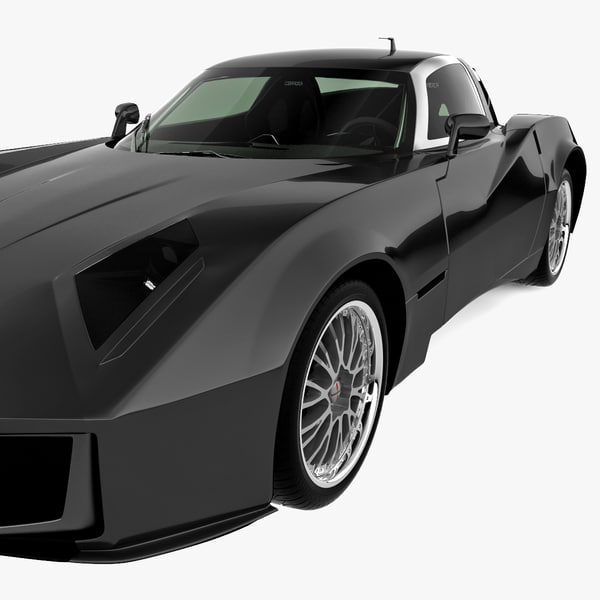 3d supercar spada codatronca model