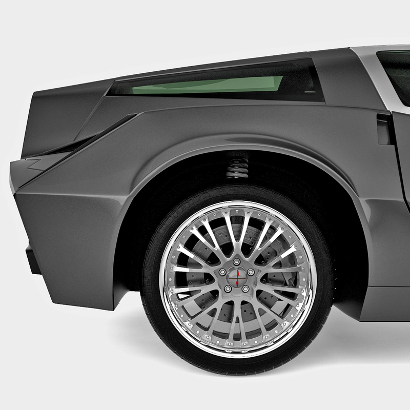 3d supercar spada codatronca model