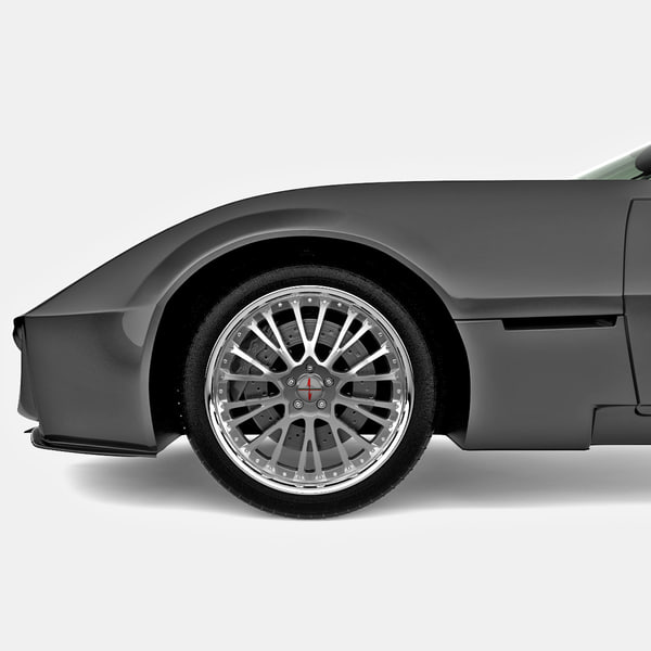 3d supercar spada codatronca model