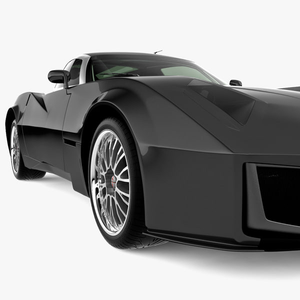 3d supercar spada codatronca model