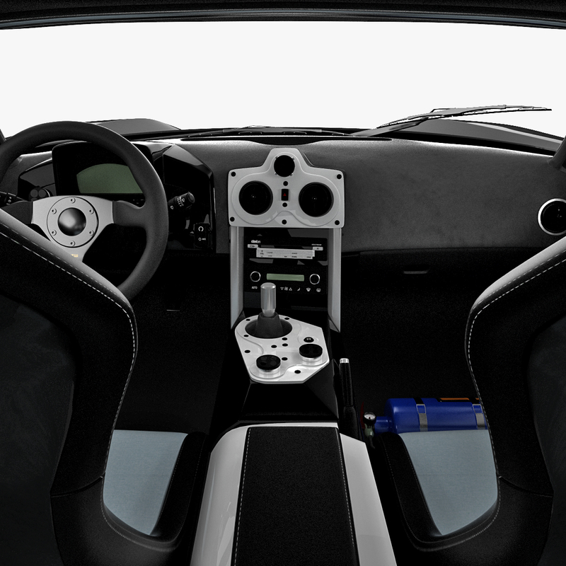 3d supercar spada codatronca model