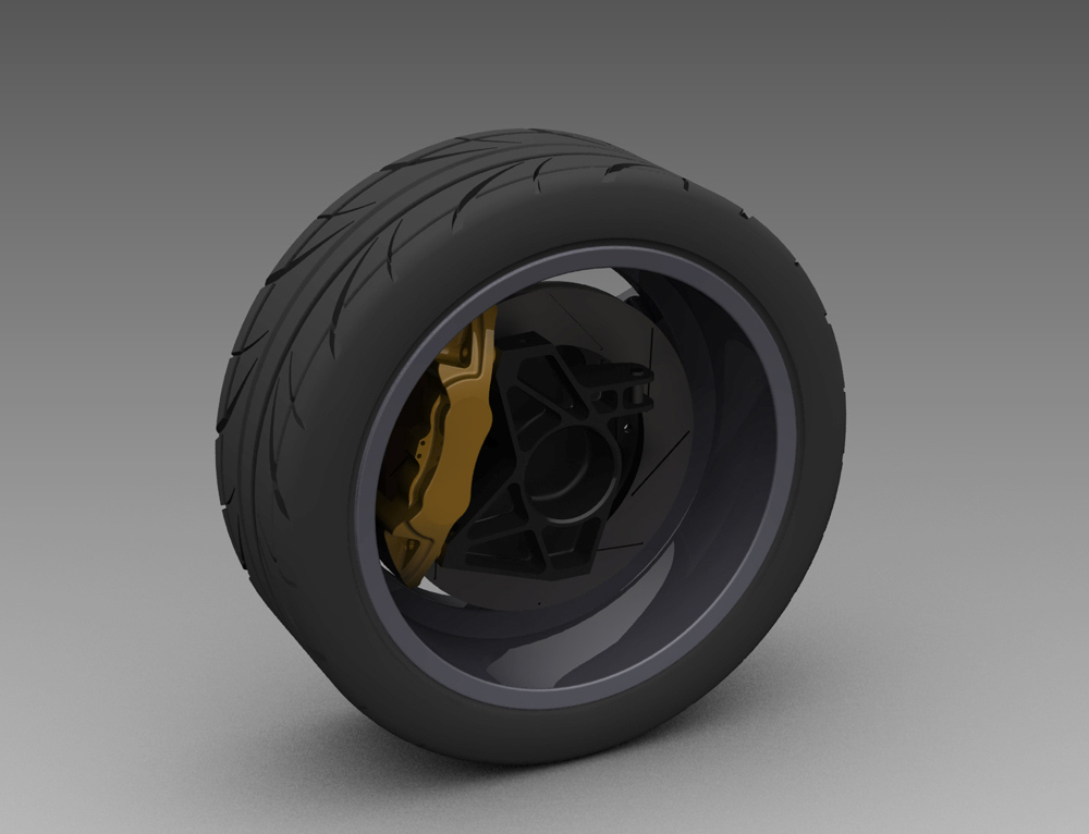 solidworks wheel-tire wheel tire ige