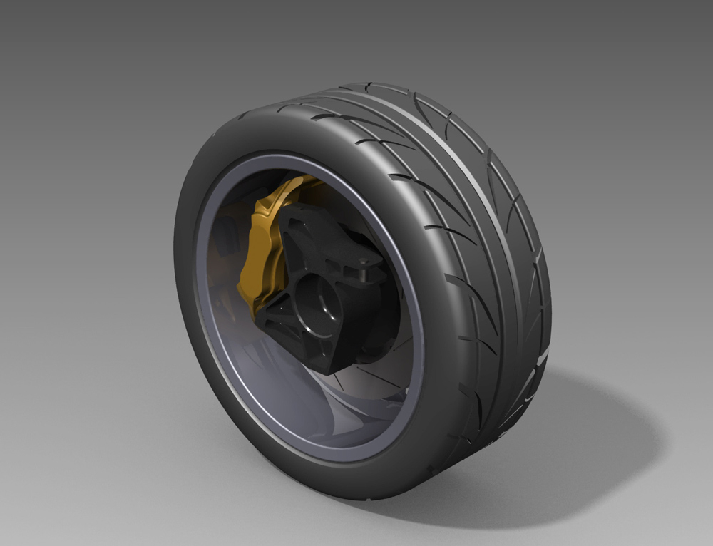 solidworks wheel-tire wheel tire ige