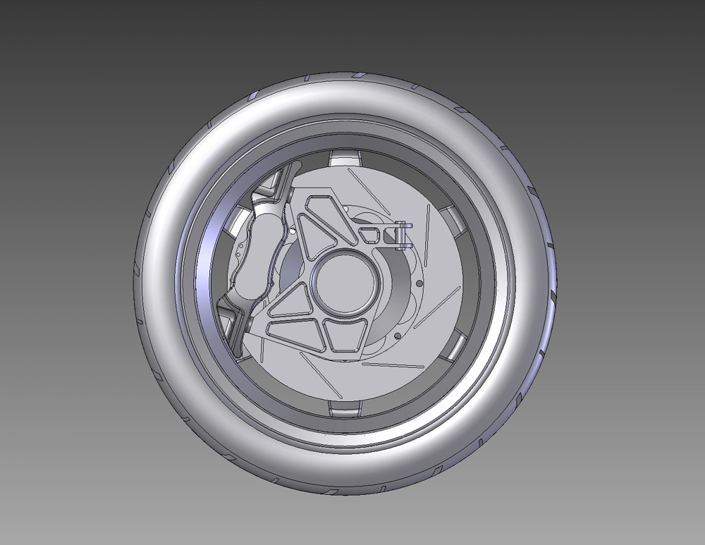 solidworks wheel-tire wheel tire ige