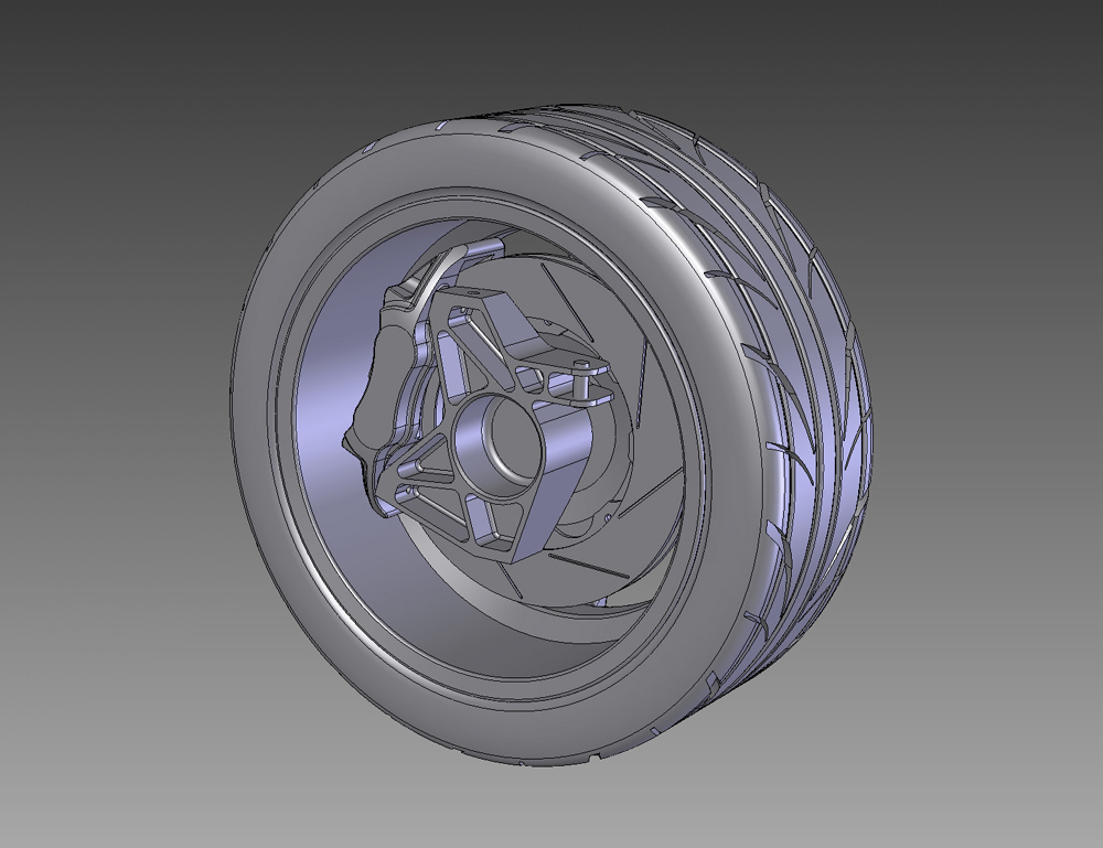 solidworks wheel-tire wheel tire ige