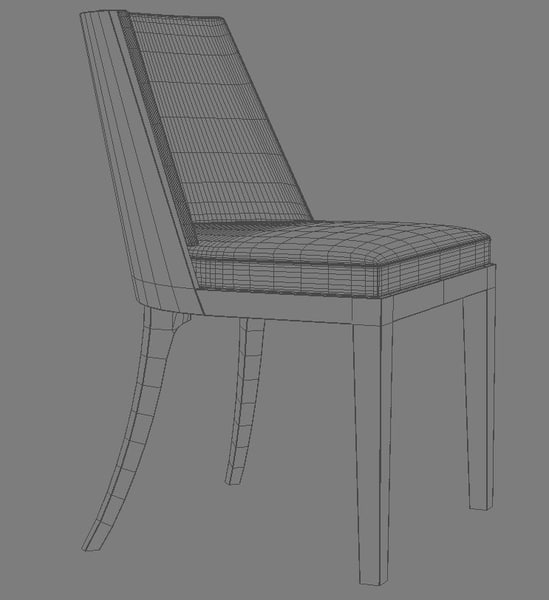 3ds chair dining materials