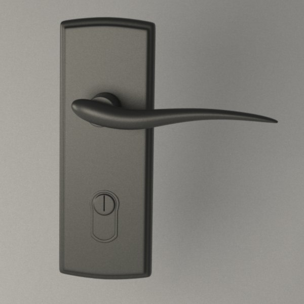 3d model door handle