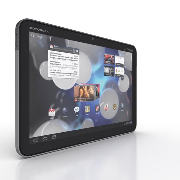 max motorola xoom tablet