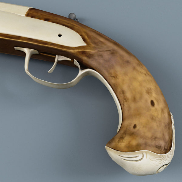 old musket pistol v2 obj