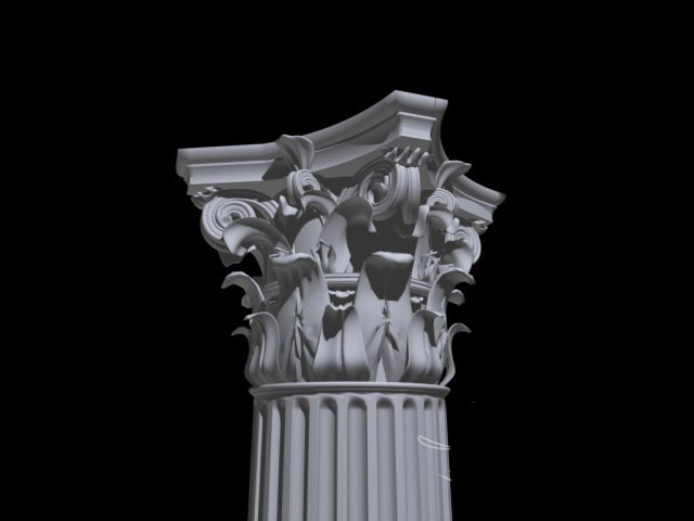 3d max column