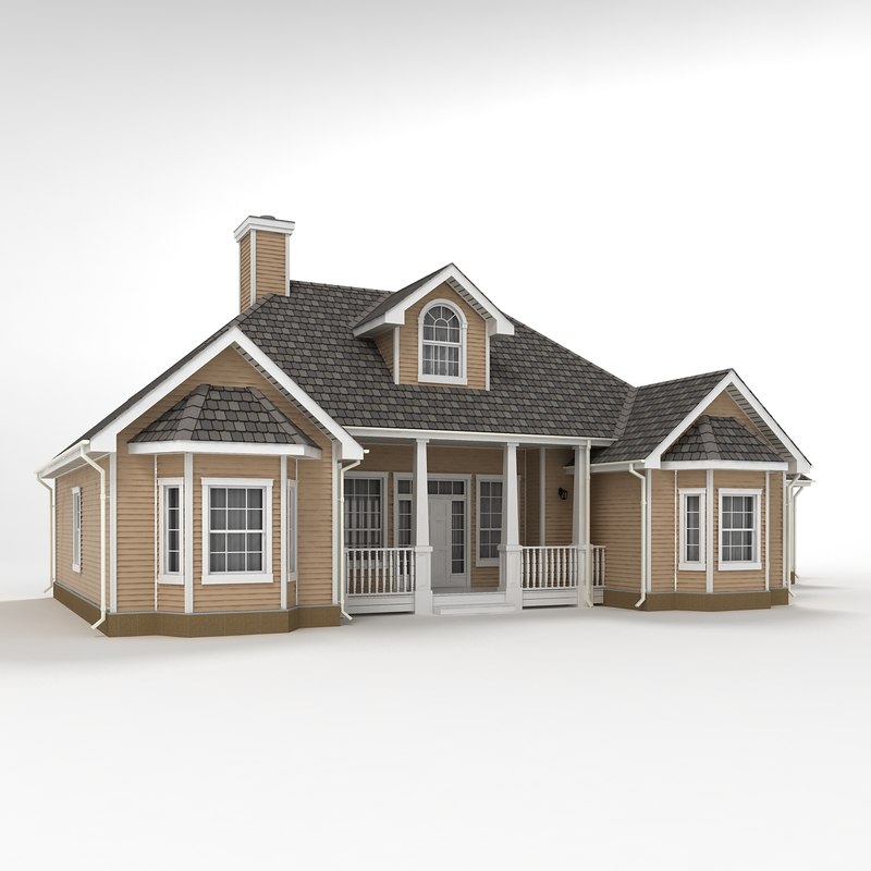 3d story cottage 28 model