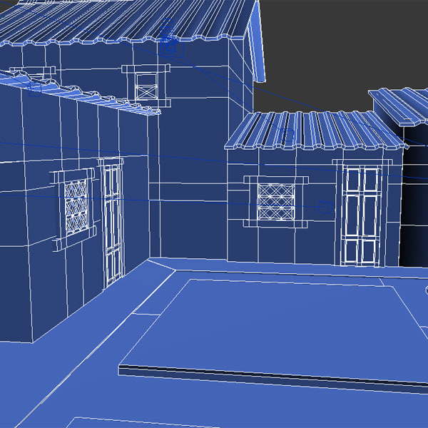 3d max roman villa rustica