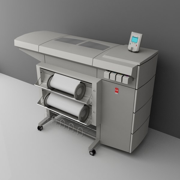 3d model oce plotter