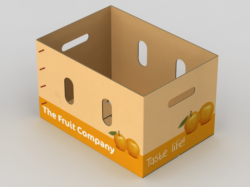 max corrugated fruits vegetables box