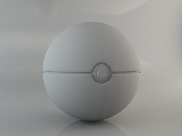 pokemon pokeball 3d model