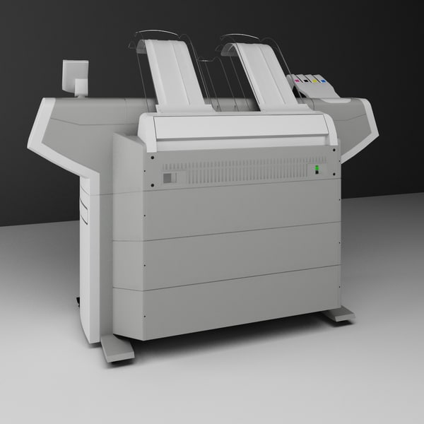 plotters oce 3d model