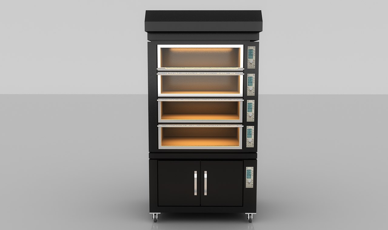 3d model oven