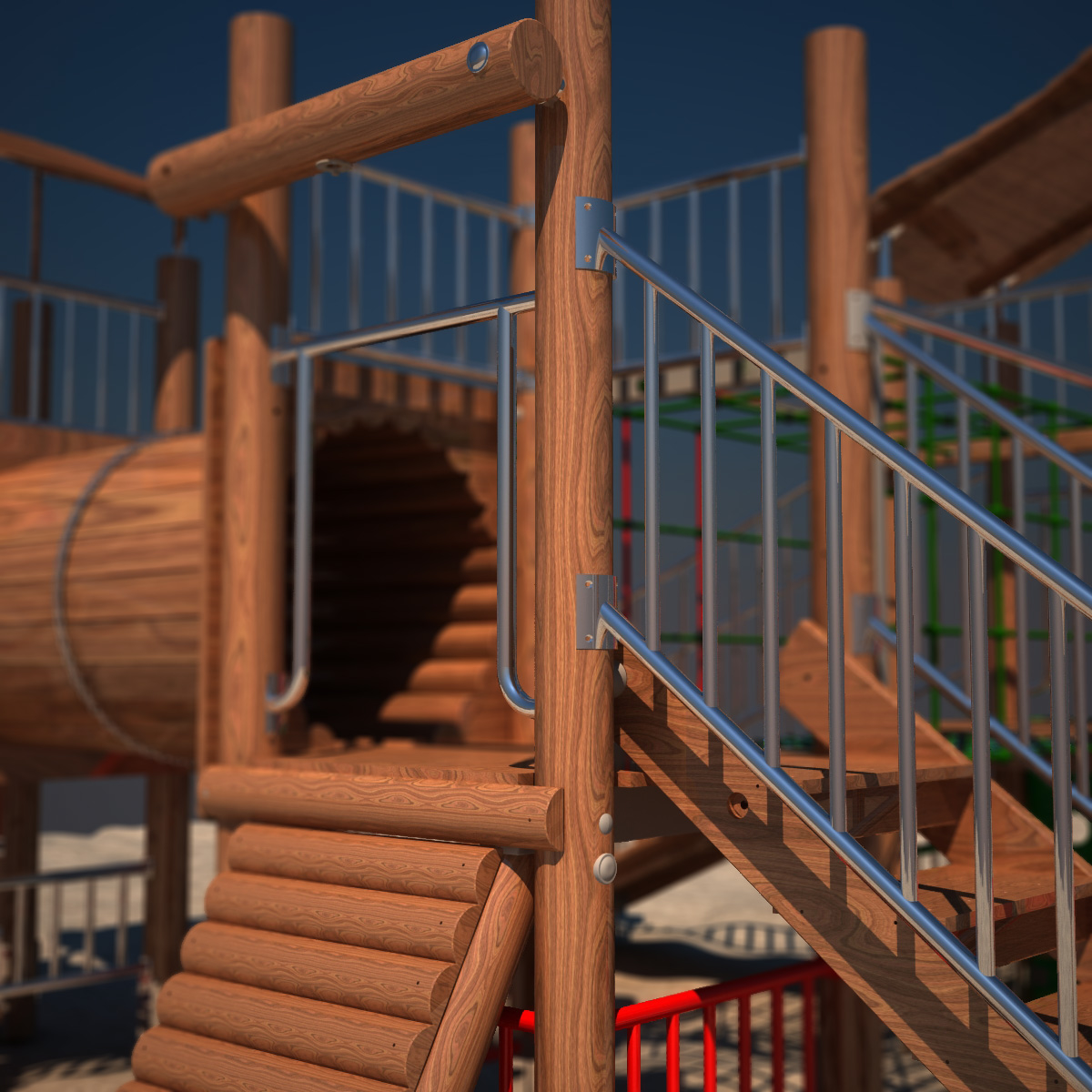 children playground 3d model