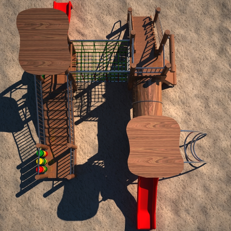 children playground 3d model