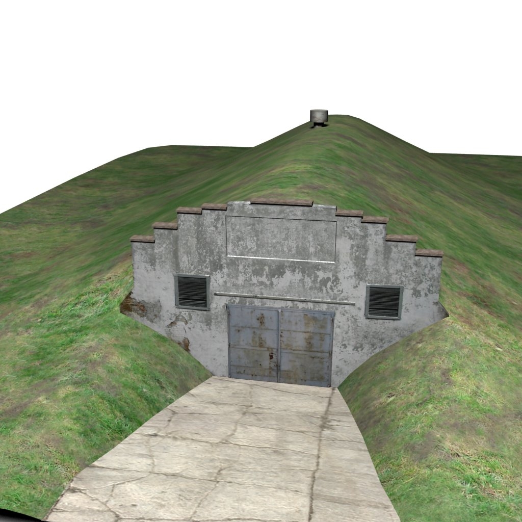 bunker 3d max