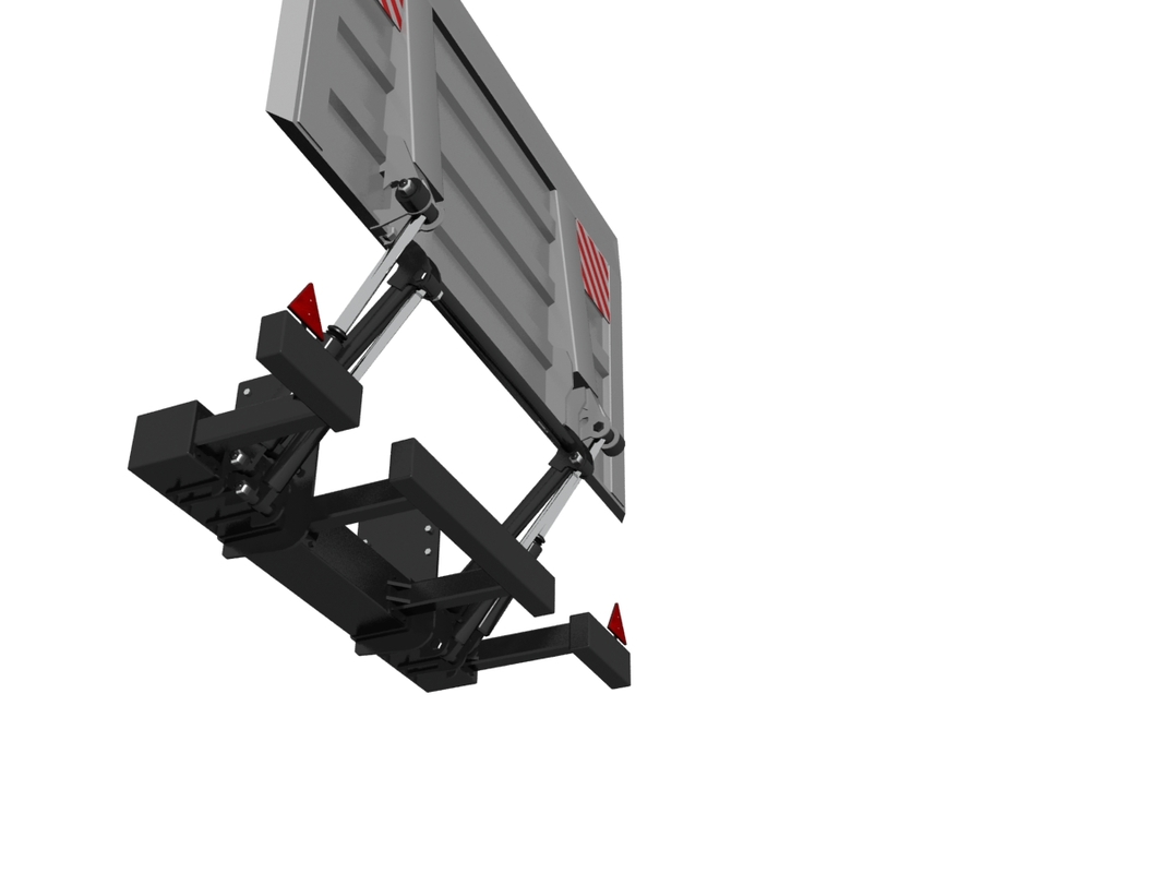 tail lift truck 3d c4d