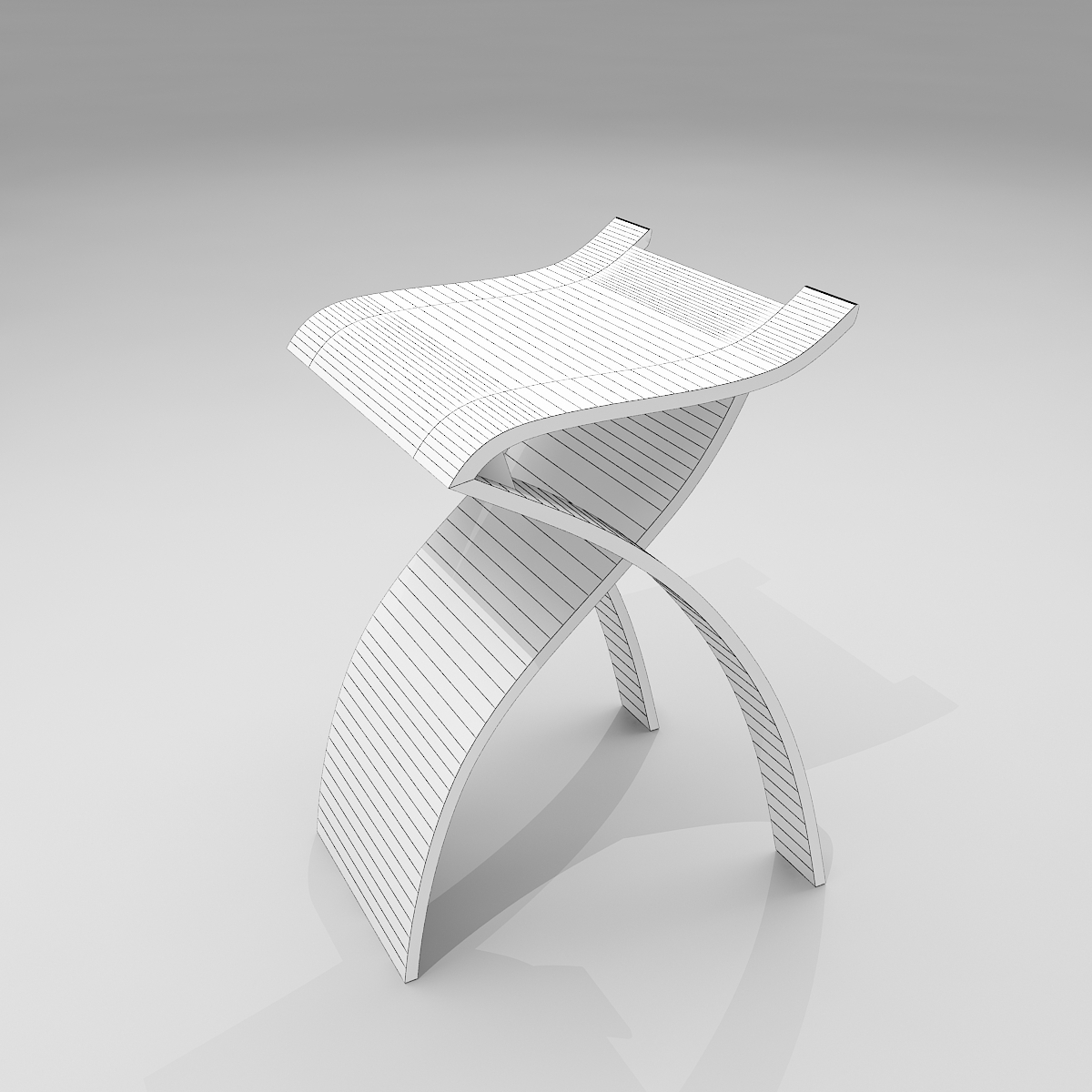 3ds max flow stool bar