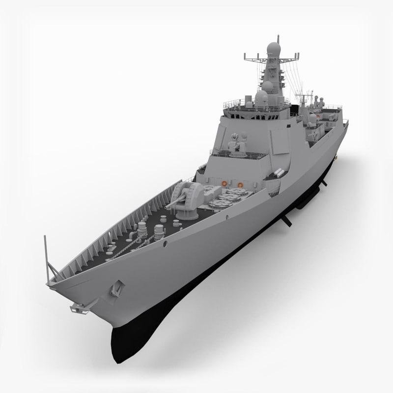 3d model luyang ii
