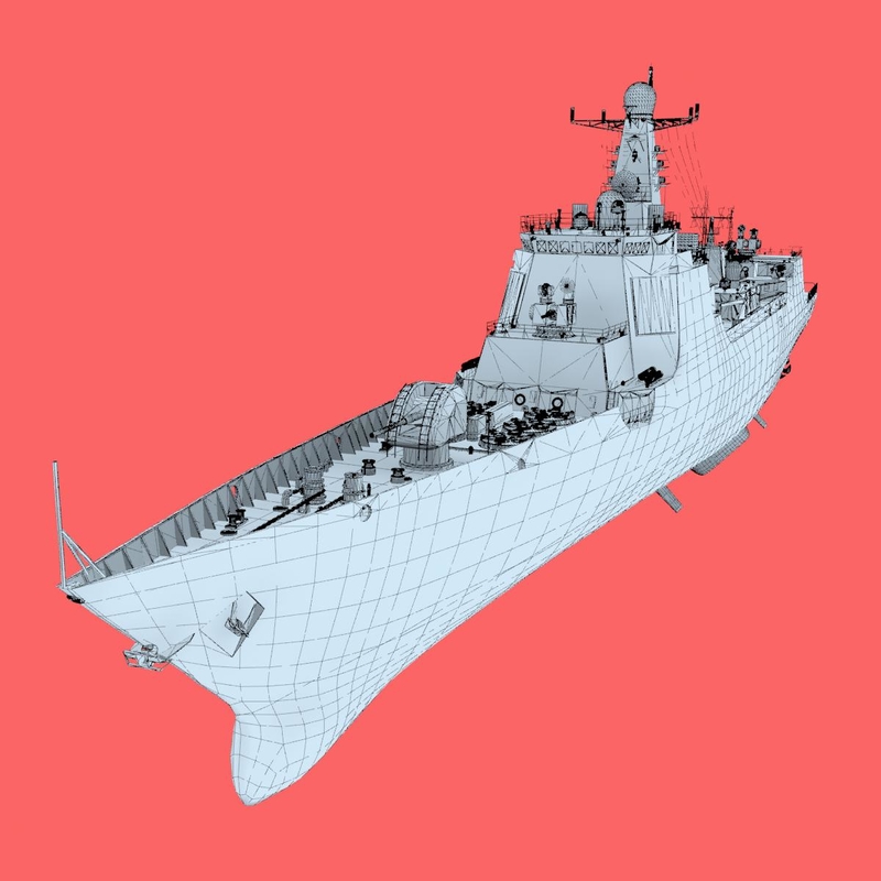3d model luyang ii