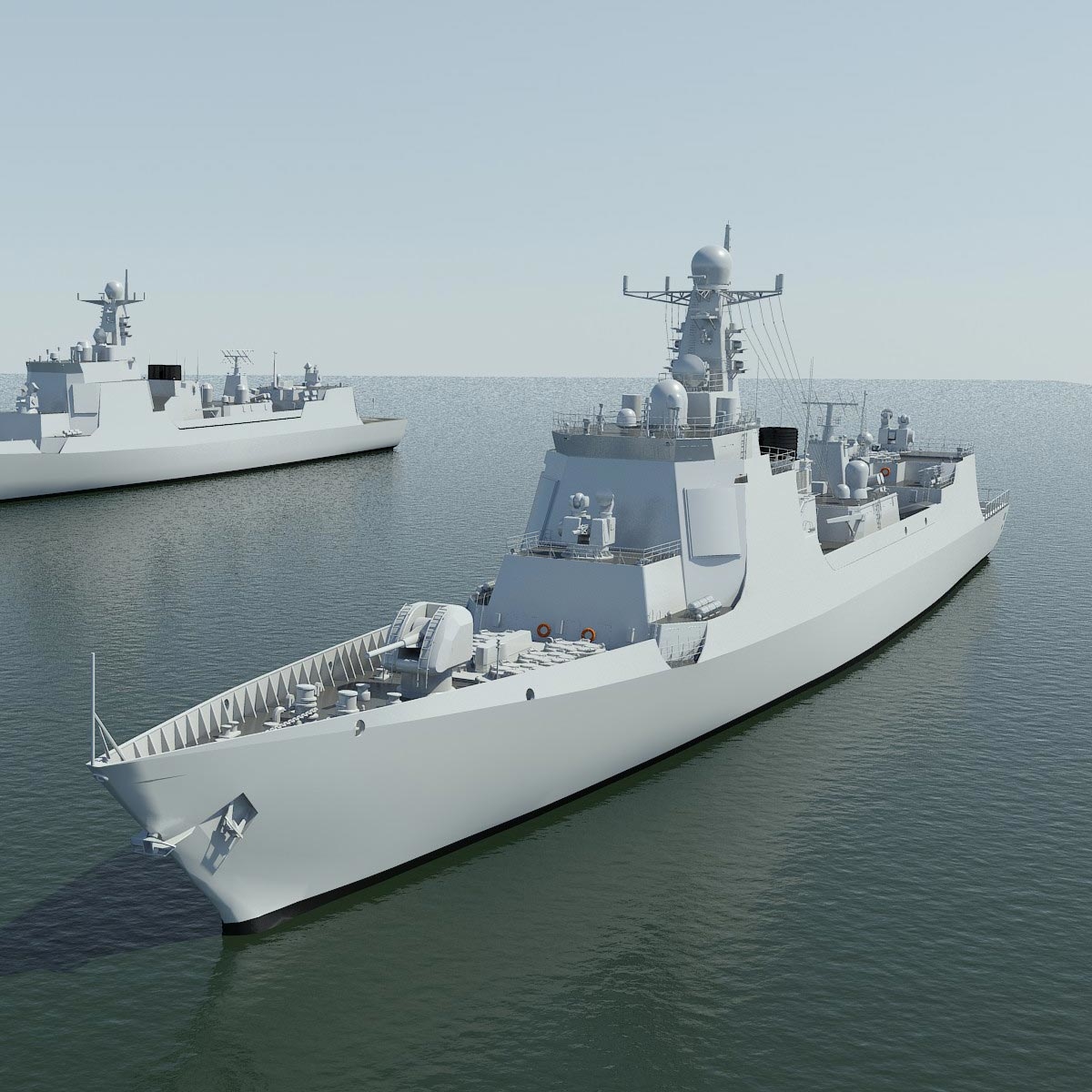 3d model luyang ii
