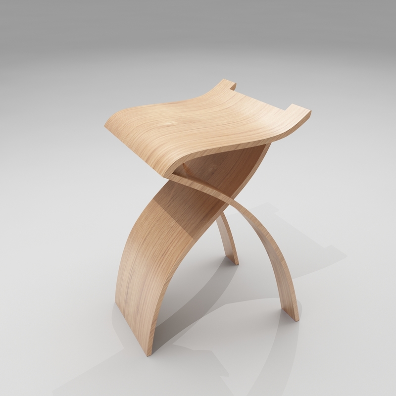 3ds max flow stool bar