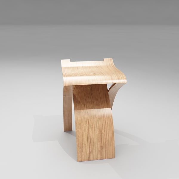 3ds max flow stool bar