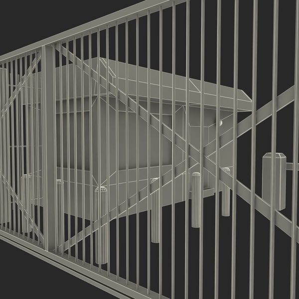 guard building gate obj