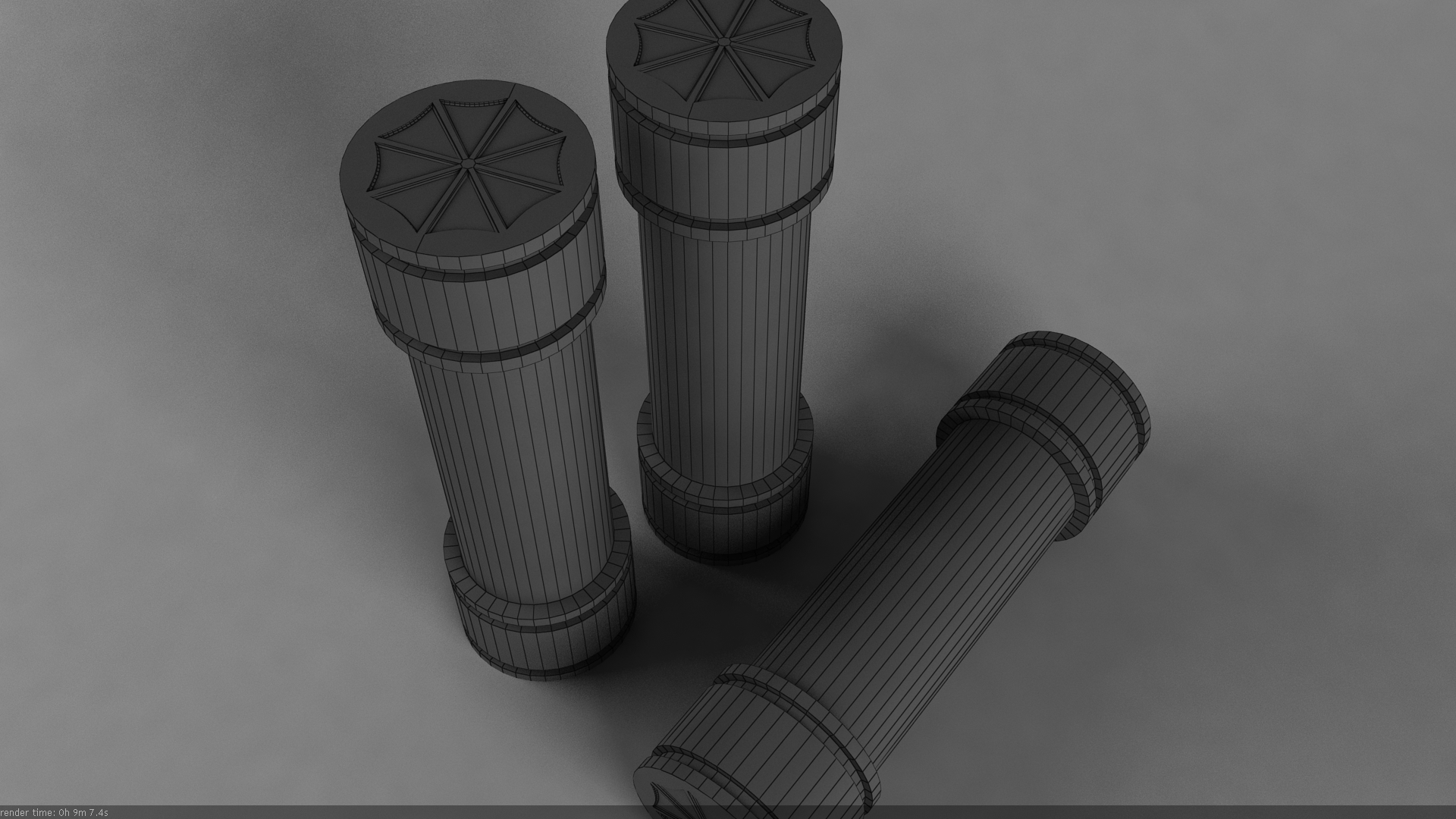 3d virus t-virus umbrella resident model