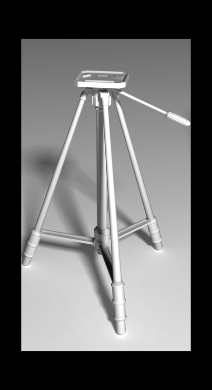 3d tripods model