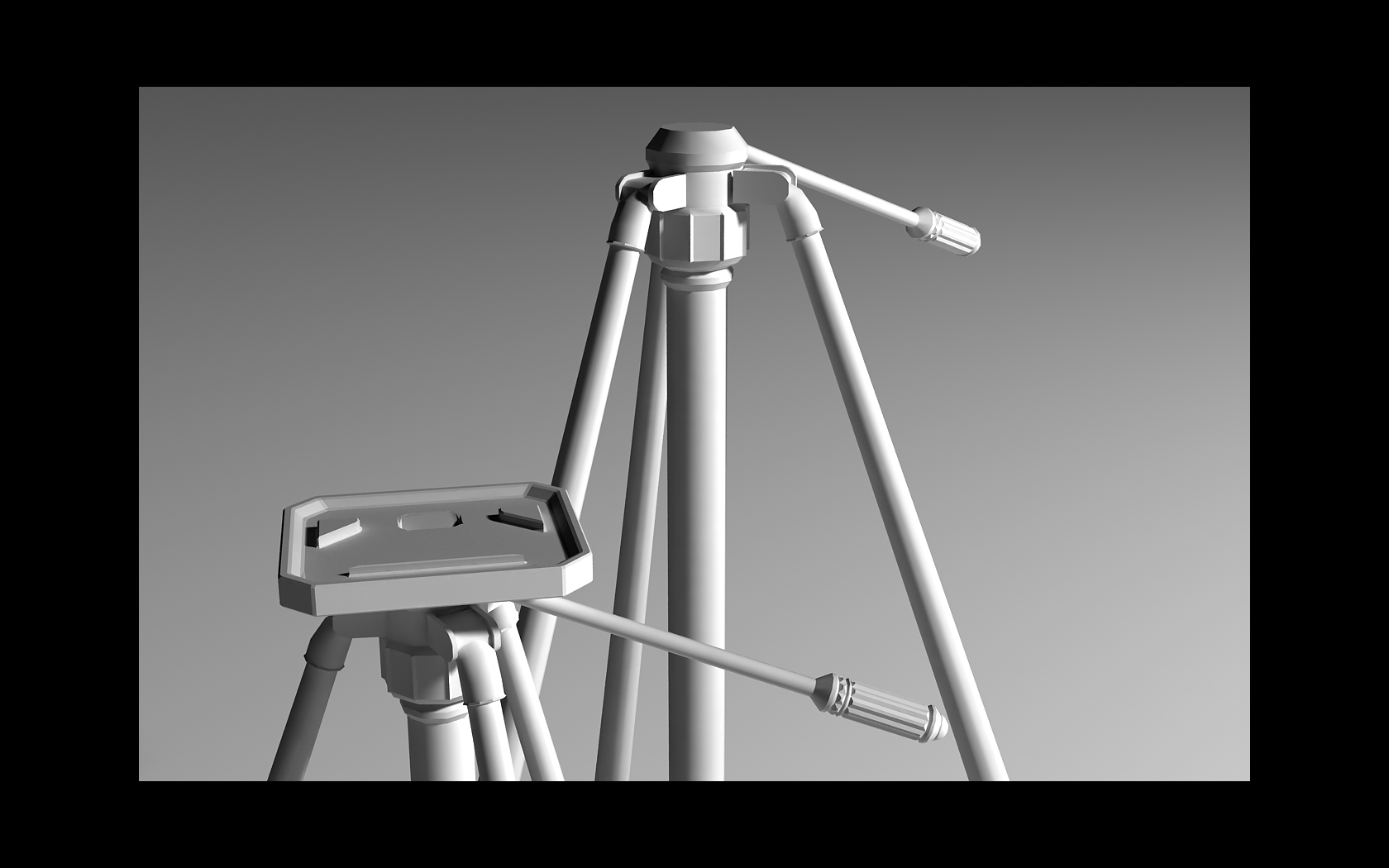 3d tripods model