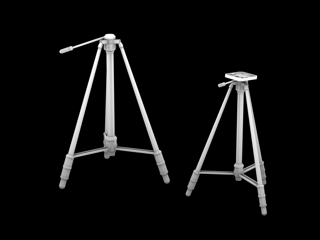 3d tripods model