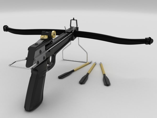 3d hand crossbow