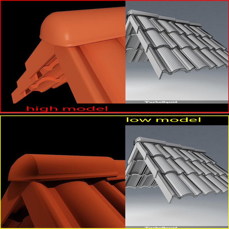 model roof