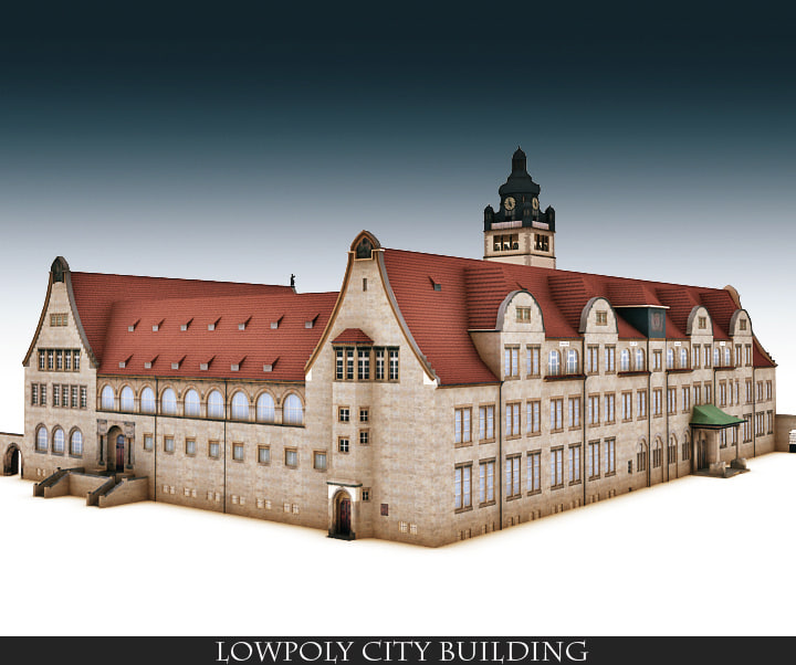 old building 3d model