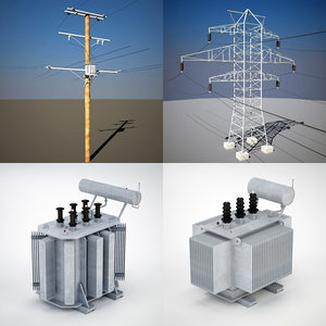 Electrical Transformer 3D Models for Download | TurboSquid