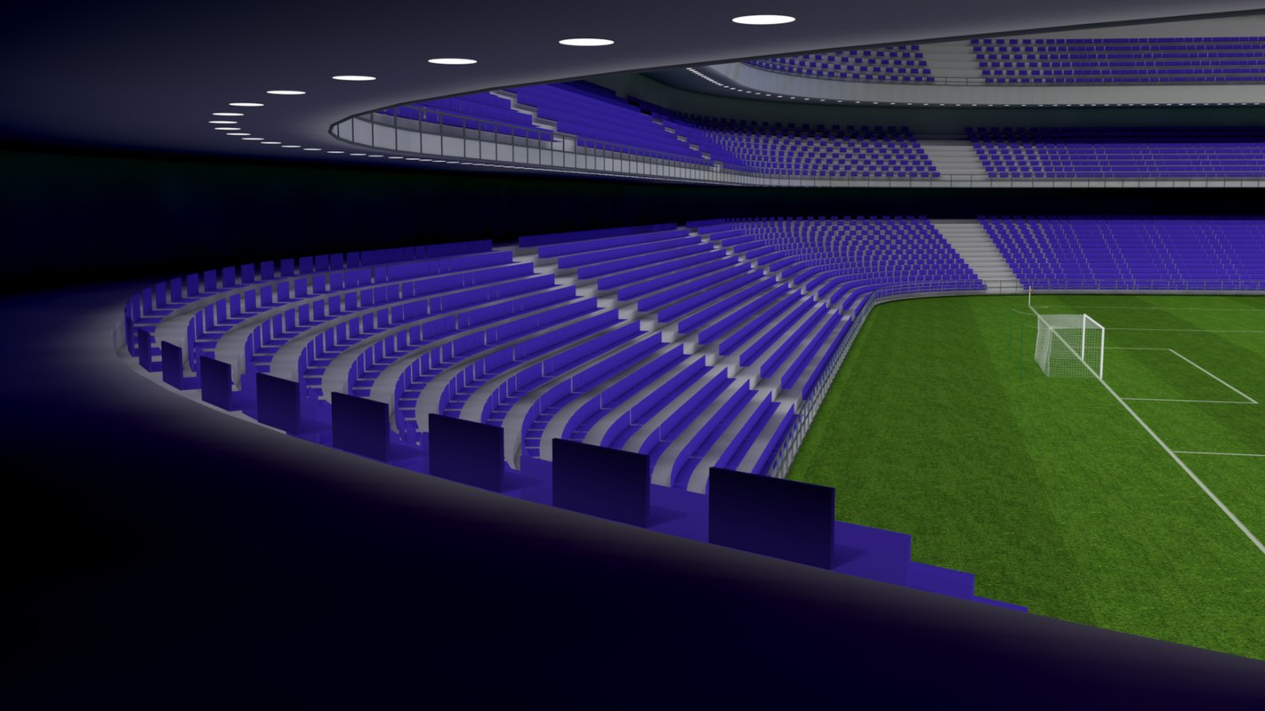 fantasy stadium 3d c4d