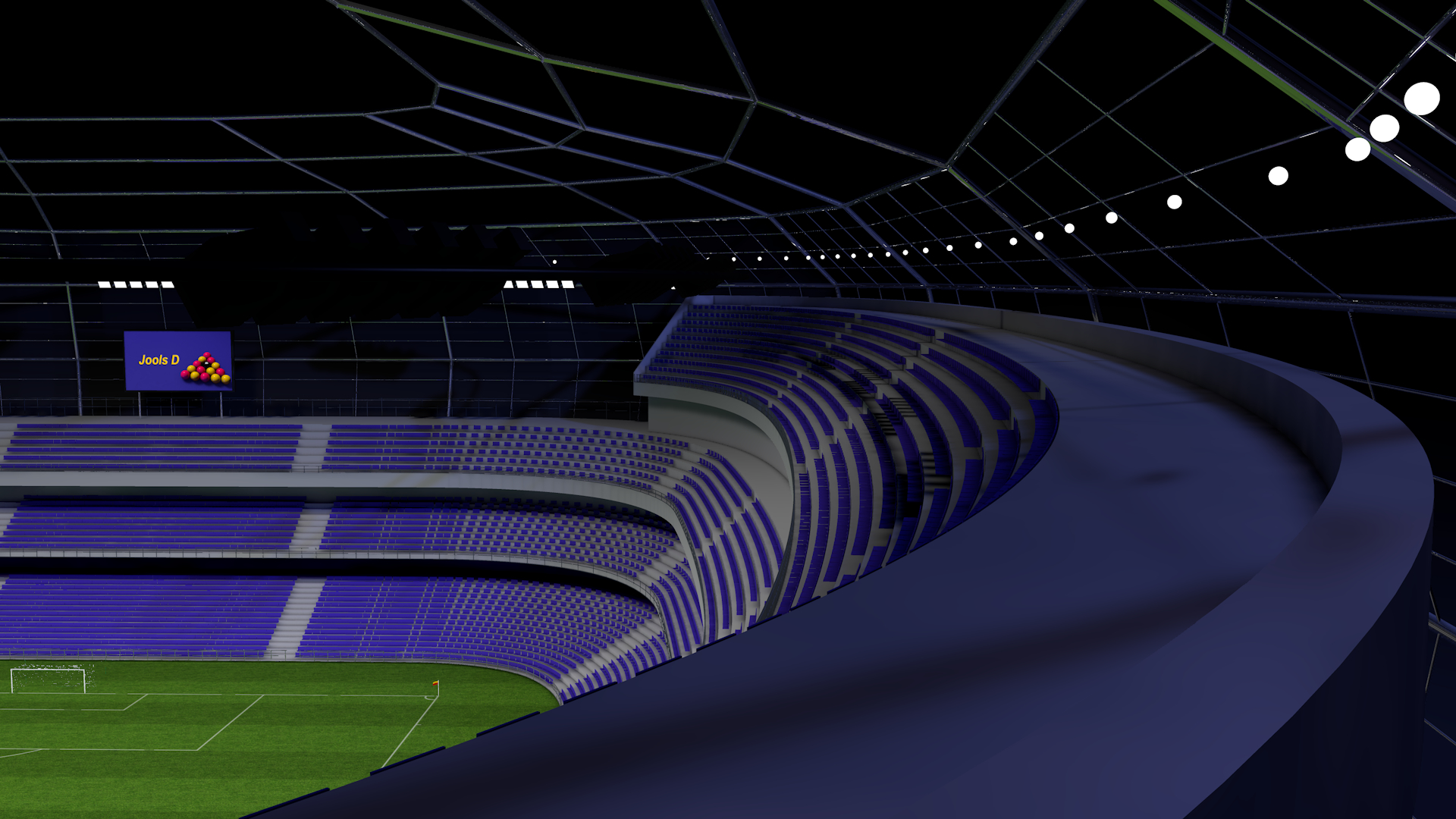 fantasy stadium 3d c4d