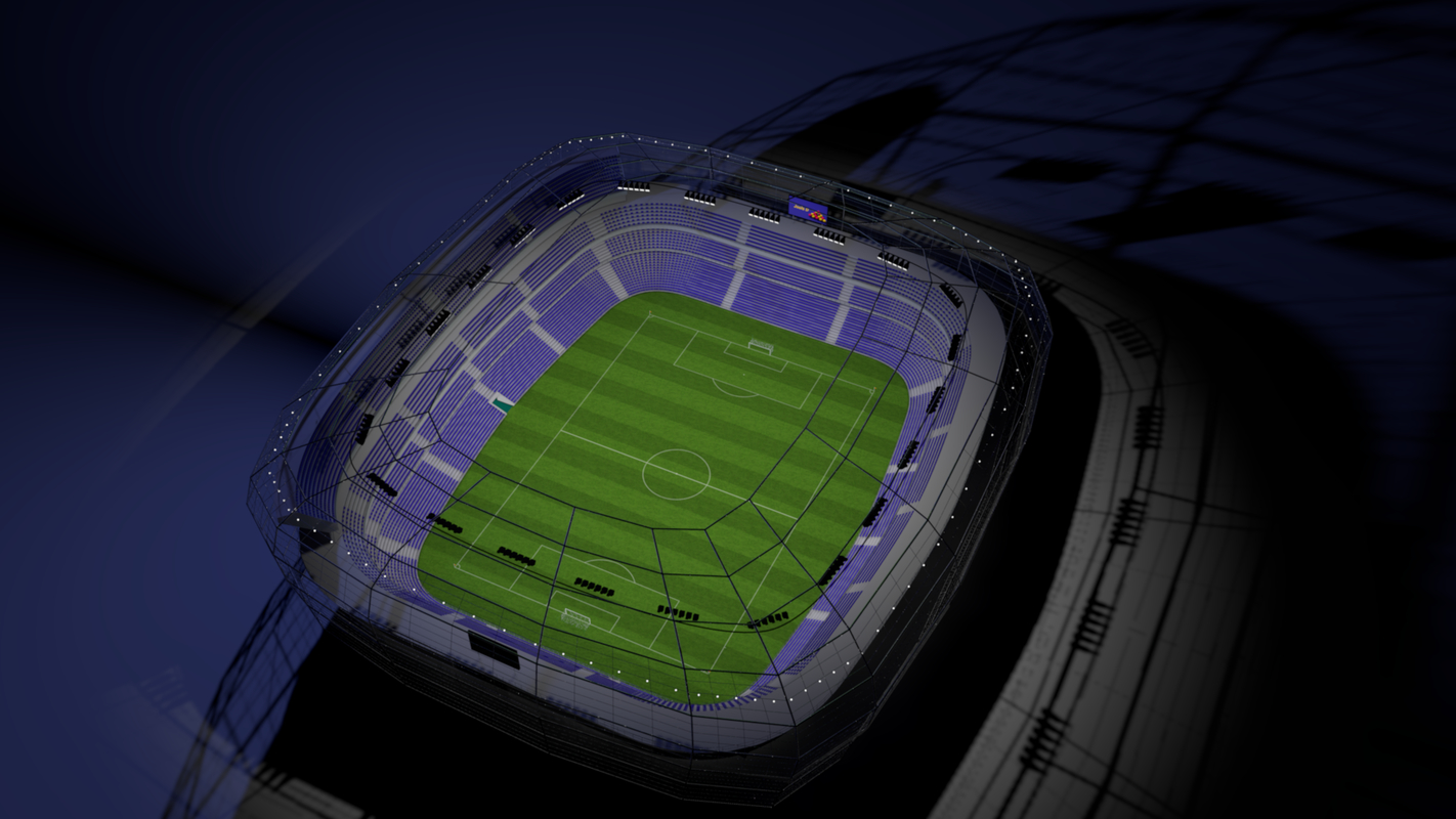 fantasy stadium 3d c4d