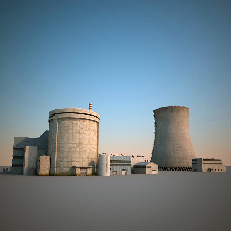 3d nuclear power plant v3
