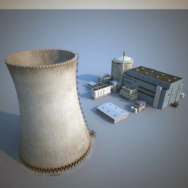 3d nuclear power plant v3